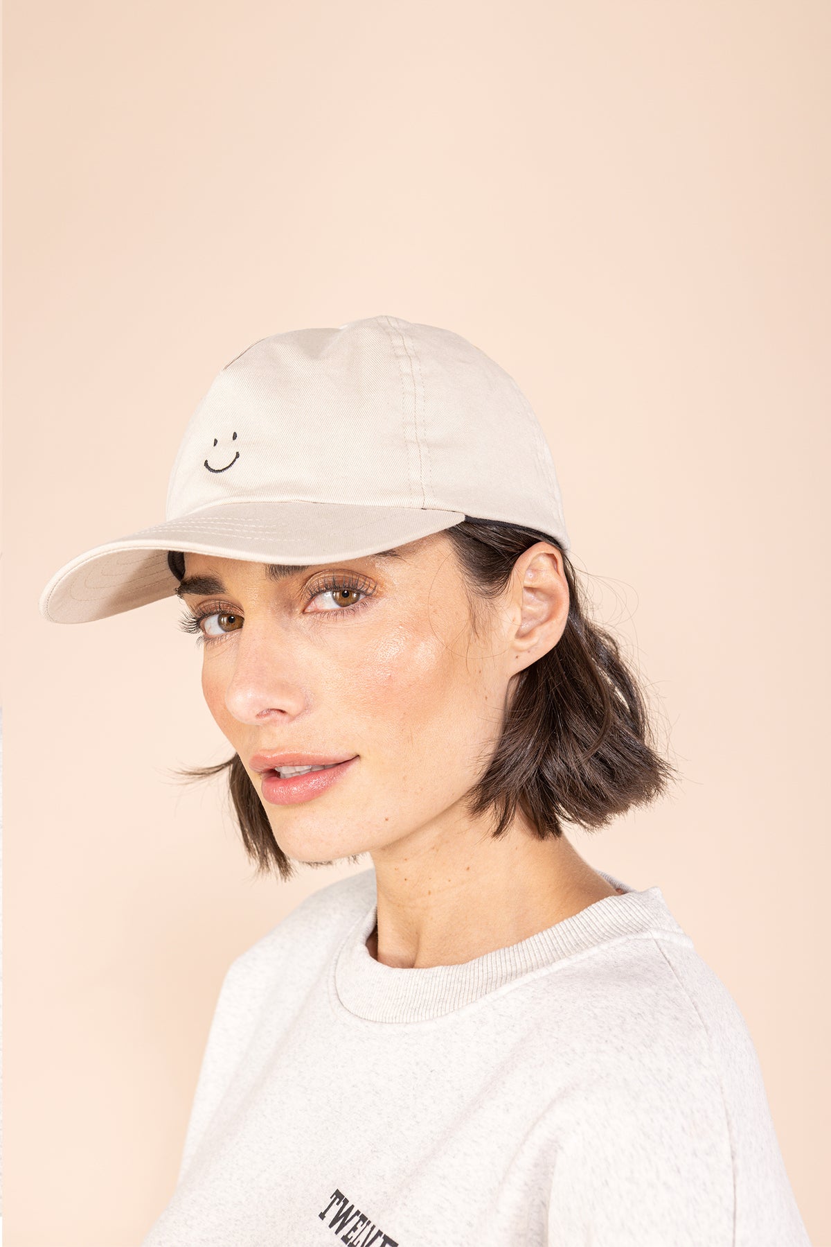 Kappe aus Baumwolle SHIRLEY Peyote | TWELVE by Britta Becker